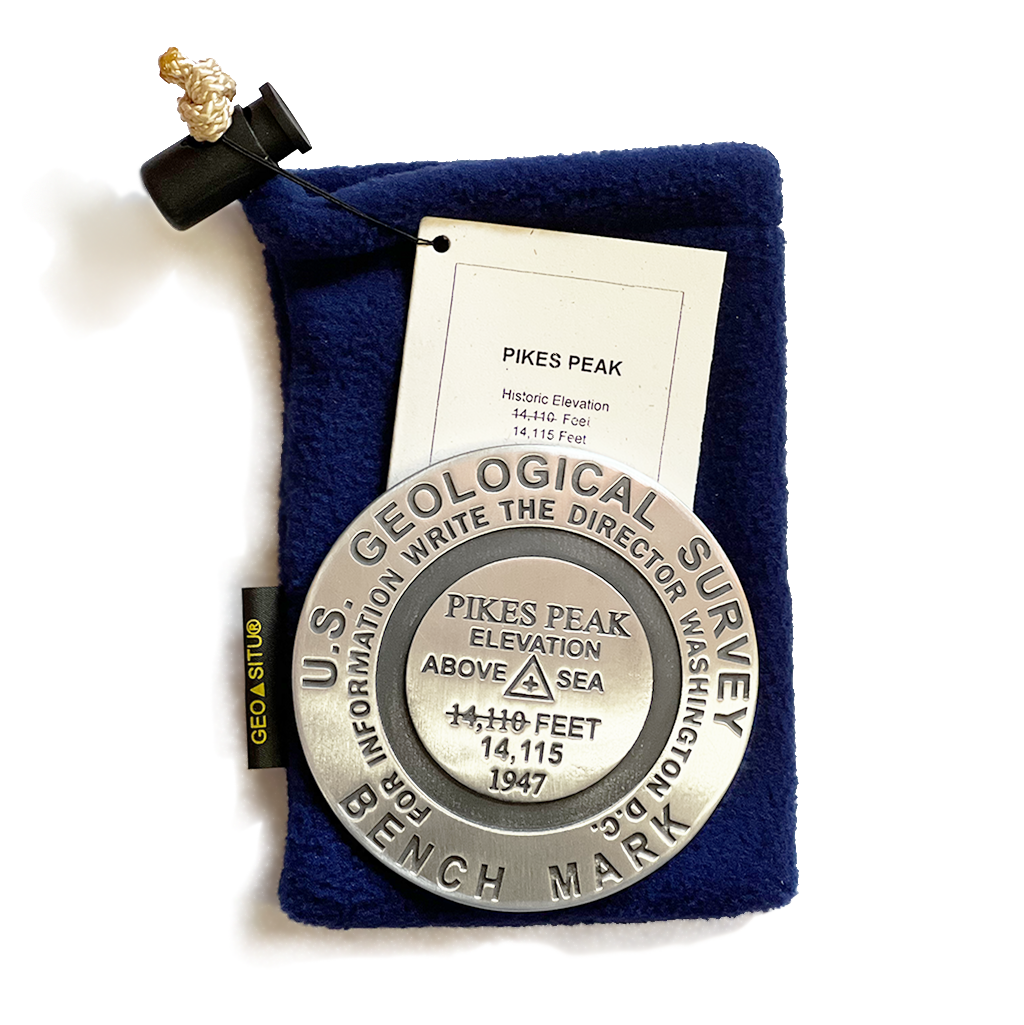 PIKES PEAK NEW ELEVATION PAPERWEIGHT#2 | MountainClimb.com